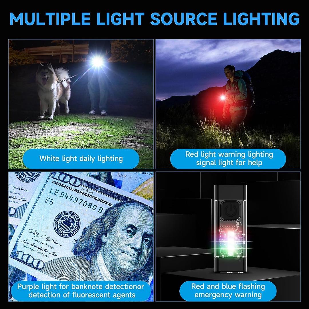 Multi-Function Keychain Flashlight – Watch Universe USA