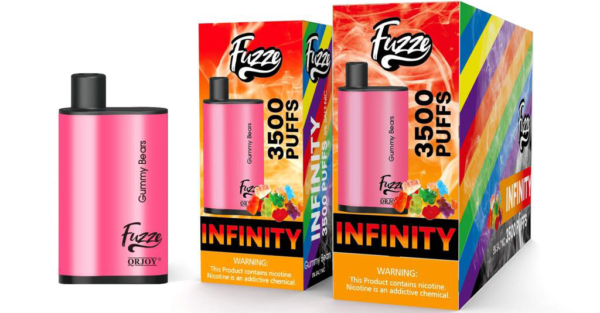 E-CIGARETTES Fuzze INFINITY 3500 Puff Gummy Bears – Watch Universe USA
